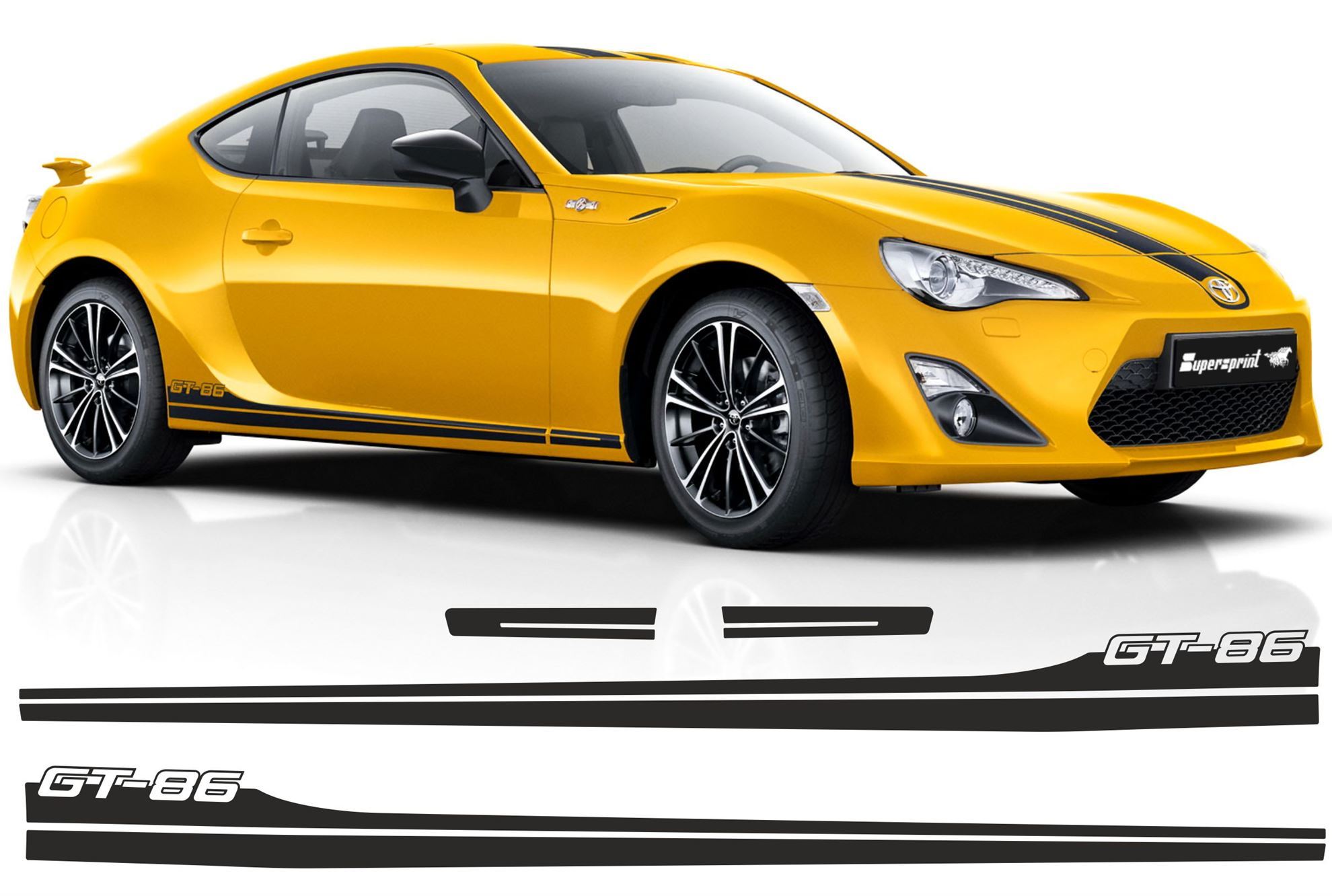 Zen Graphics - GT86 2016 - present side Stripes