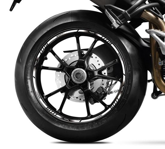 Zen Graphics - Triumph Speed Triple 1050R Wheel rim Stripes / Stickers