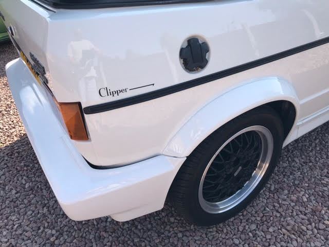 Zen Graphics - Golf MK1 Clipper side quarter replacement Decals / Stickers