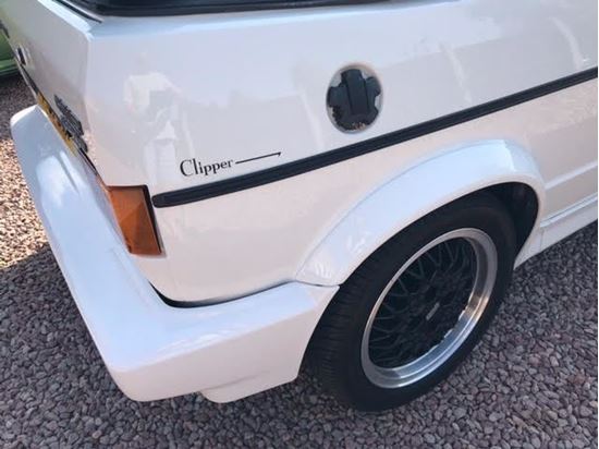Zen Graphics - Golf MK1 Clipper side quarter replacement Decals / Stickers