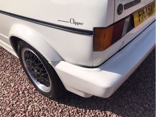 Zen Graphics - Golf MK1 Clipper side quarter replacement Decals / Stickers
