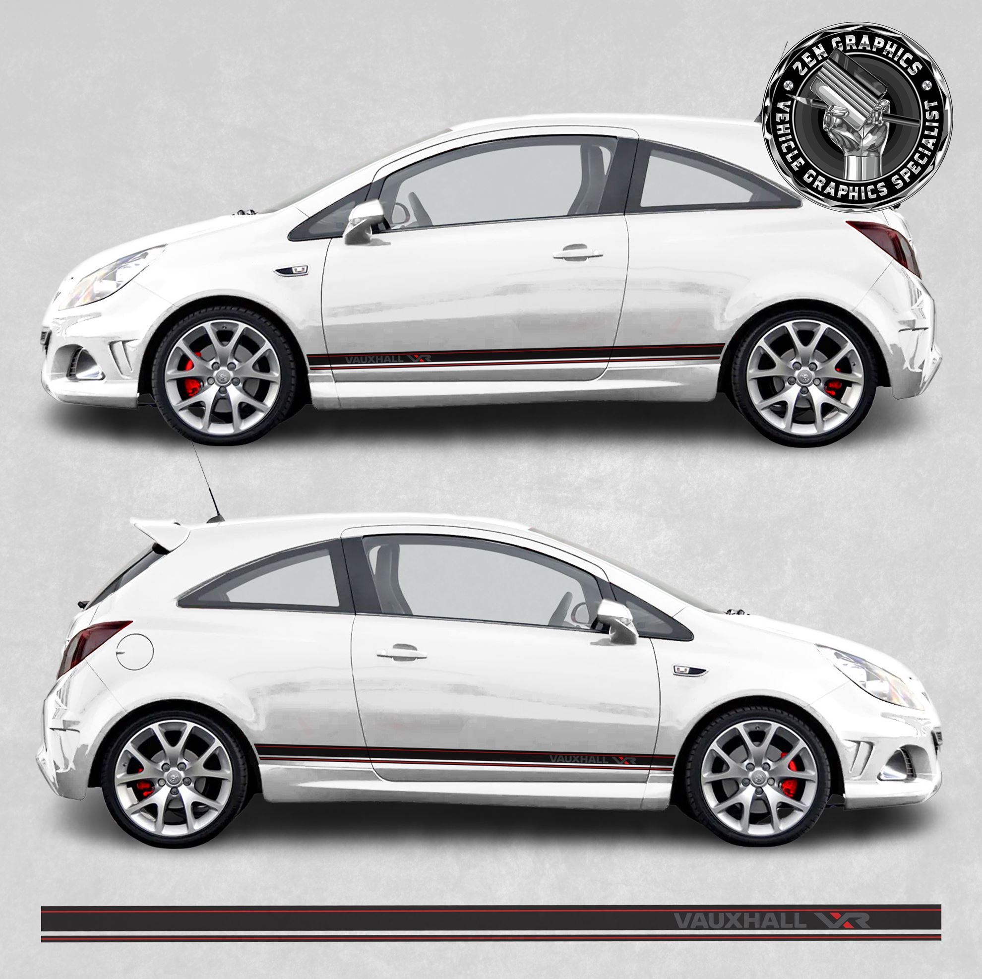 Zen Graphics - Corsa VXR side Stripes / Stickers