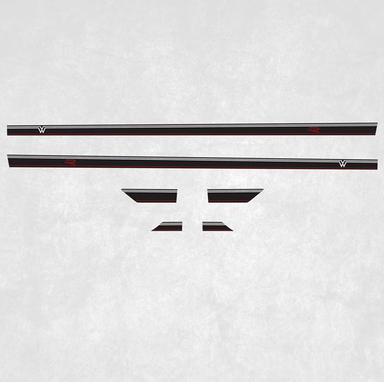 Zen Graphics - Golf R MK8 side Stripes / Stickers