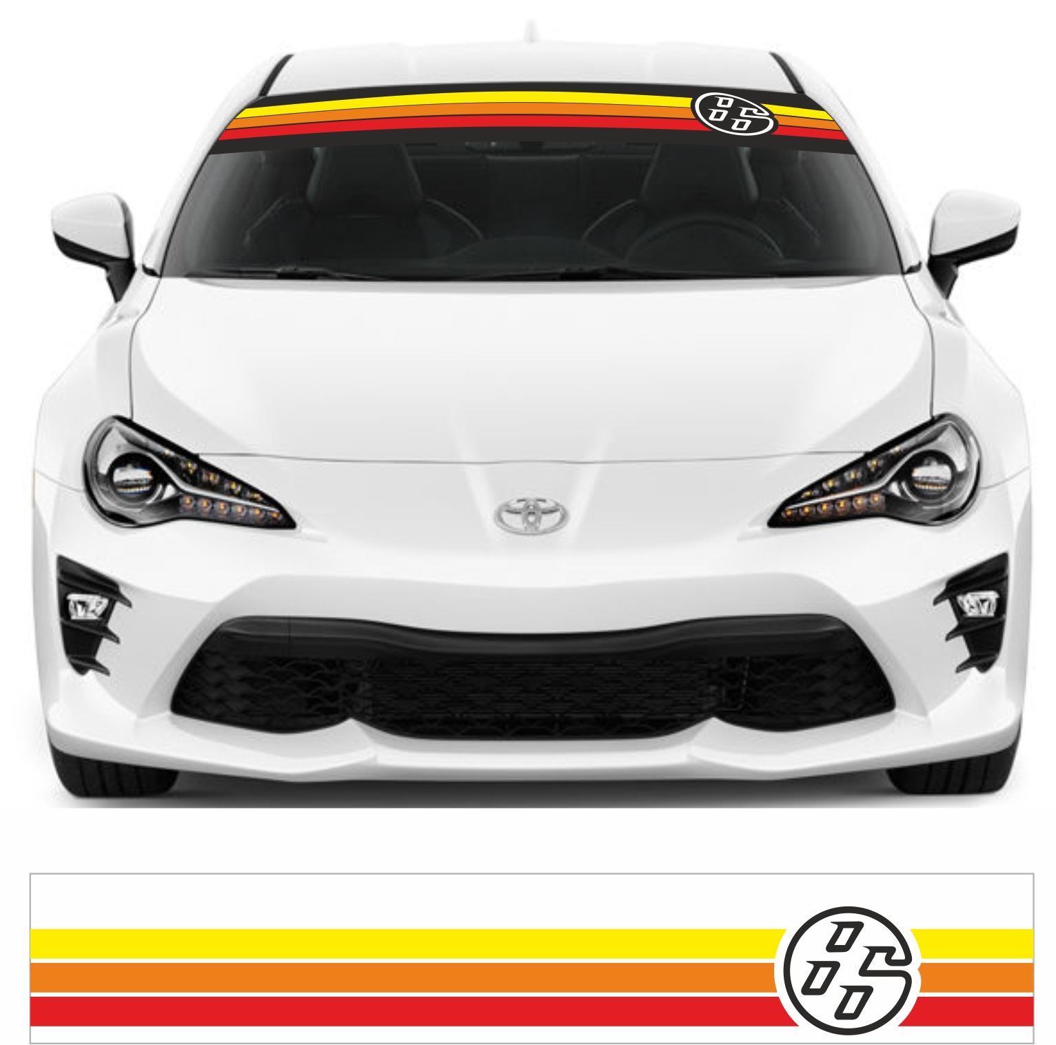 Zen Graphics - GT86 Sunstrip