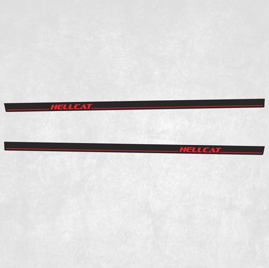 Zen Graphics - Dodge Challenger Hellcat side Stripes / Stickers