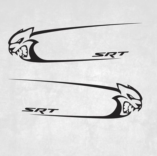 Zen Graphics - Dodge Charger SRT Hellcat side Decals / Stickers