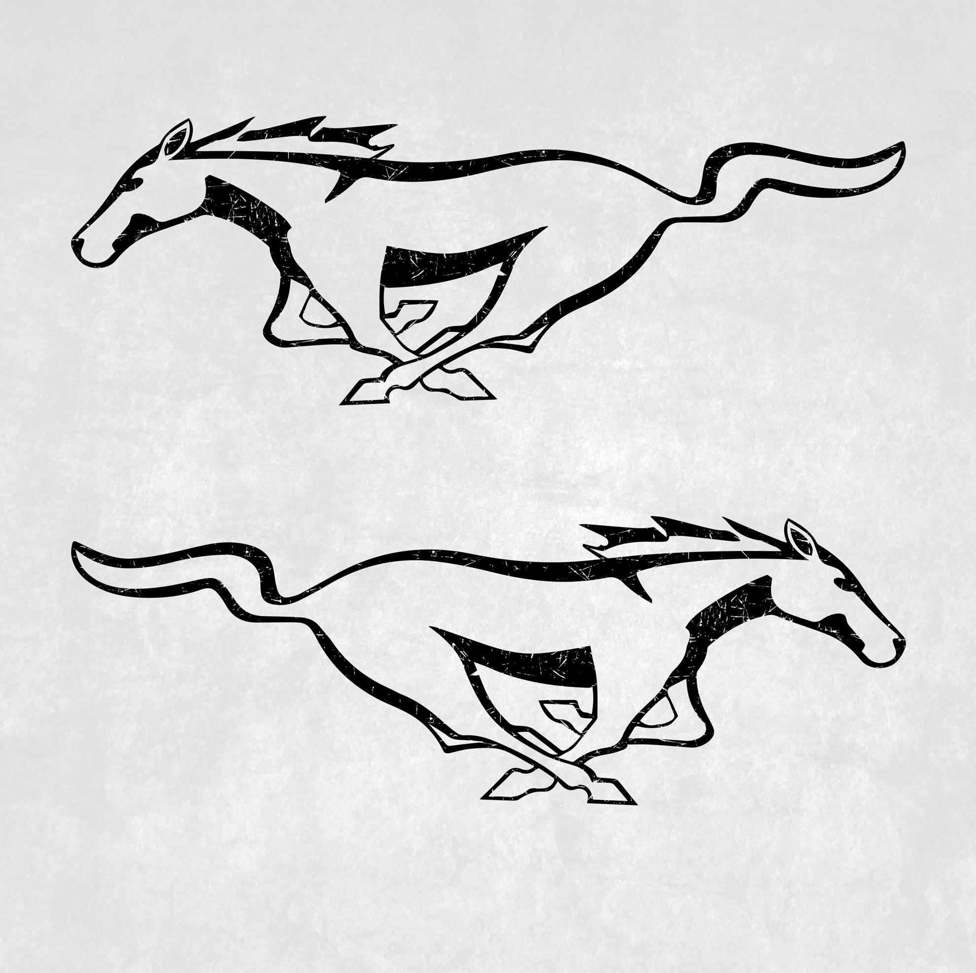 Zen Graphics - Ford Mustang 2015 on side Graphics / Stickers