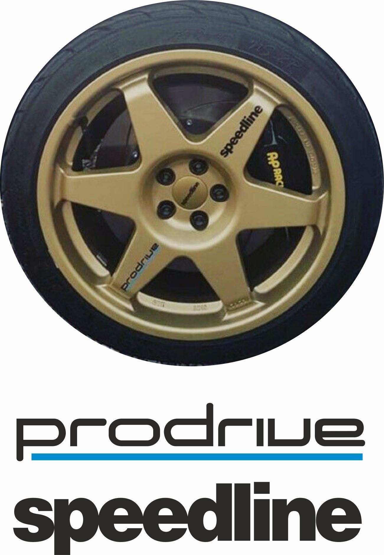 Zen Graphics - Speedline / Prodrive Wheel Decals / Stickers