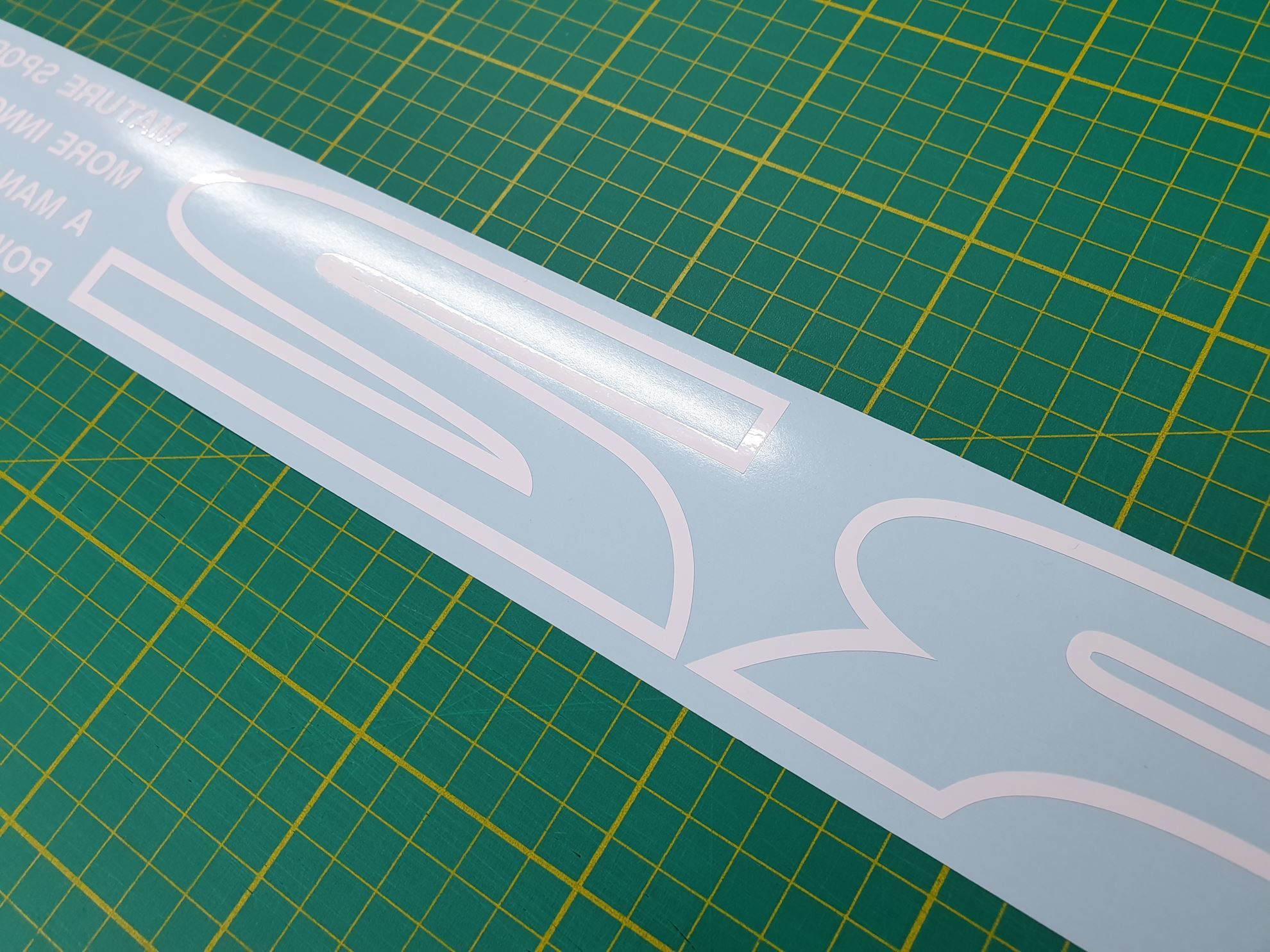 Zen Graphics - MR2 MK2 rear glass 'Man in Dandism' Decal / Sticker