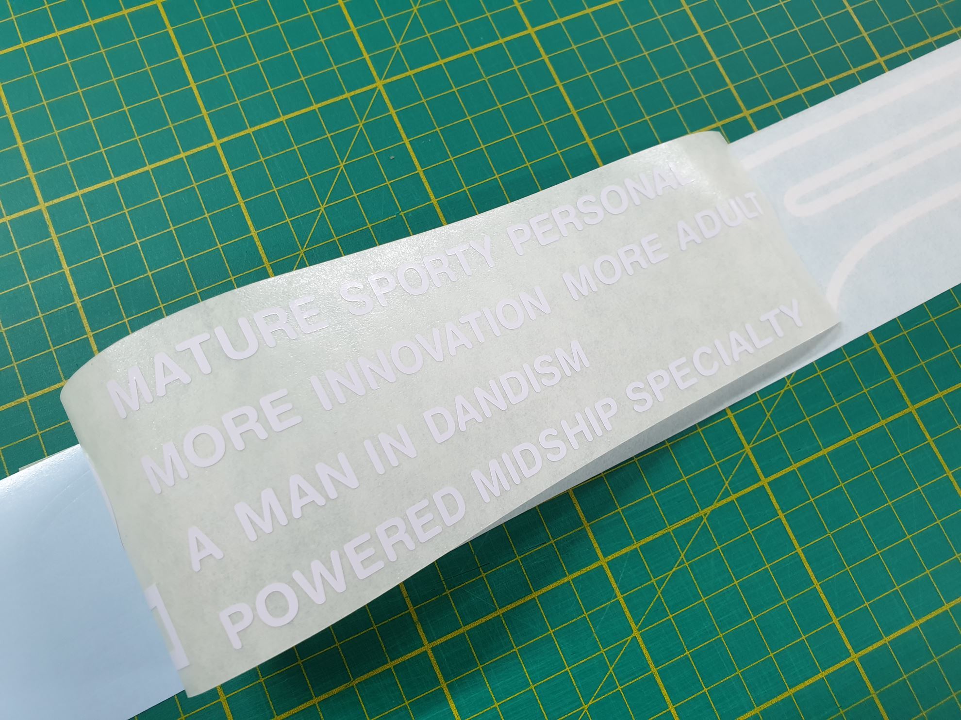 Zen Graphics - MR2 MK2 rear glass 'Man in Dandism' Decal / Sticker