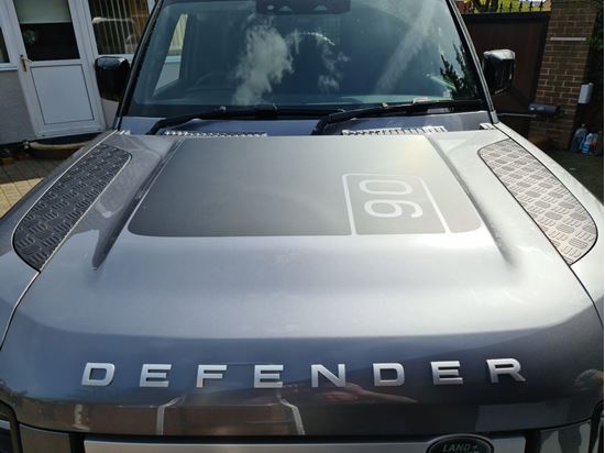 Zen Graphics - 2020 Defender 90 Bonnet Decal EXACT FACTORY FIT