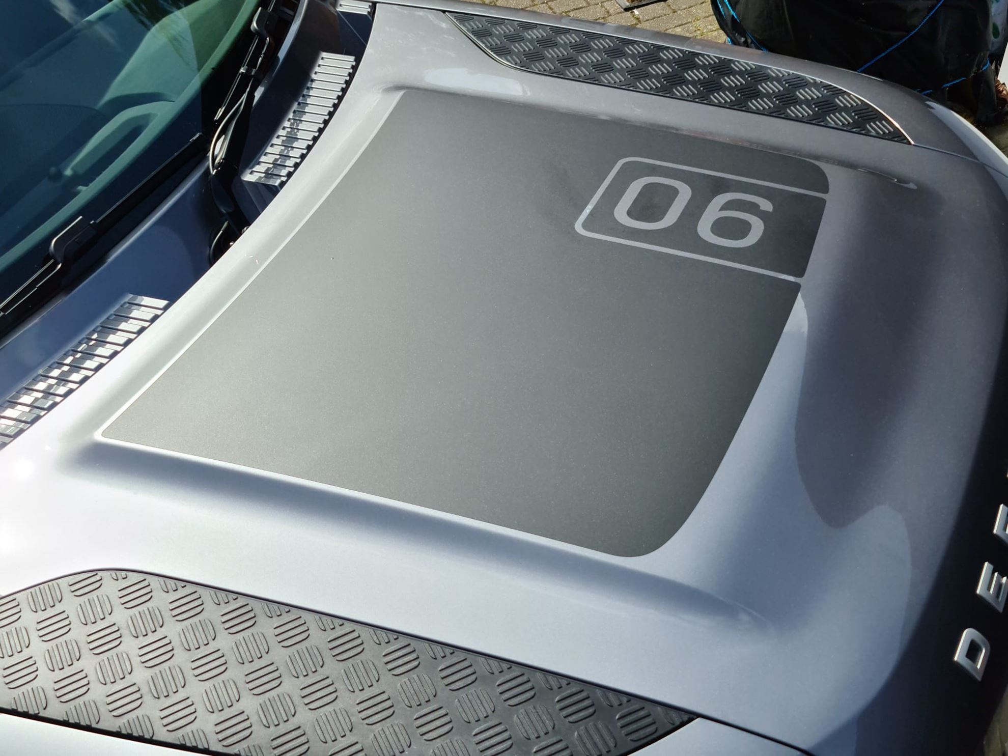 Zen Graphics - 2020 Defender 90 Bonnet Decal EXACT FACTORY FIT