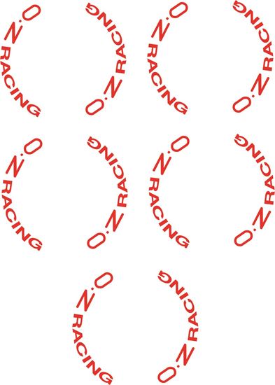 Zen Graphics - OZ Racing Rally Alloy Wheel replacement Decals / Stickers