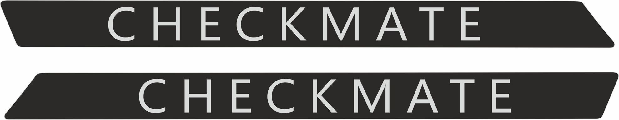 Zen Graphics - Mini R53 Cooper S Checkmate replacement Scuttle Decals ...