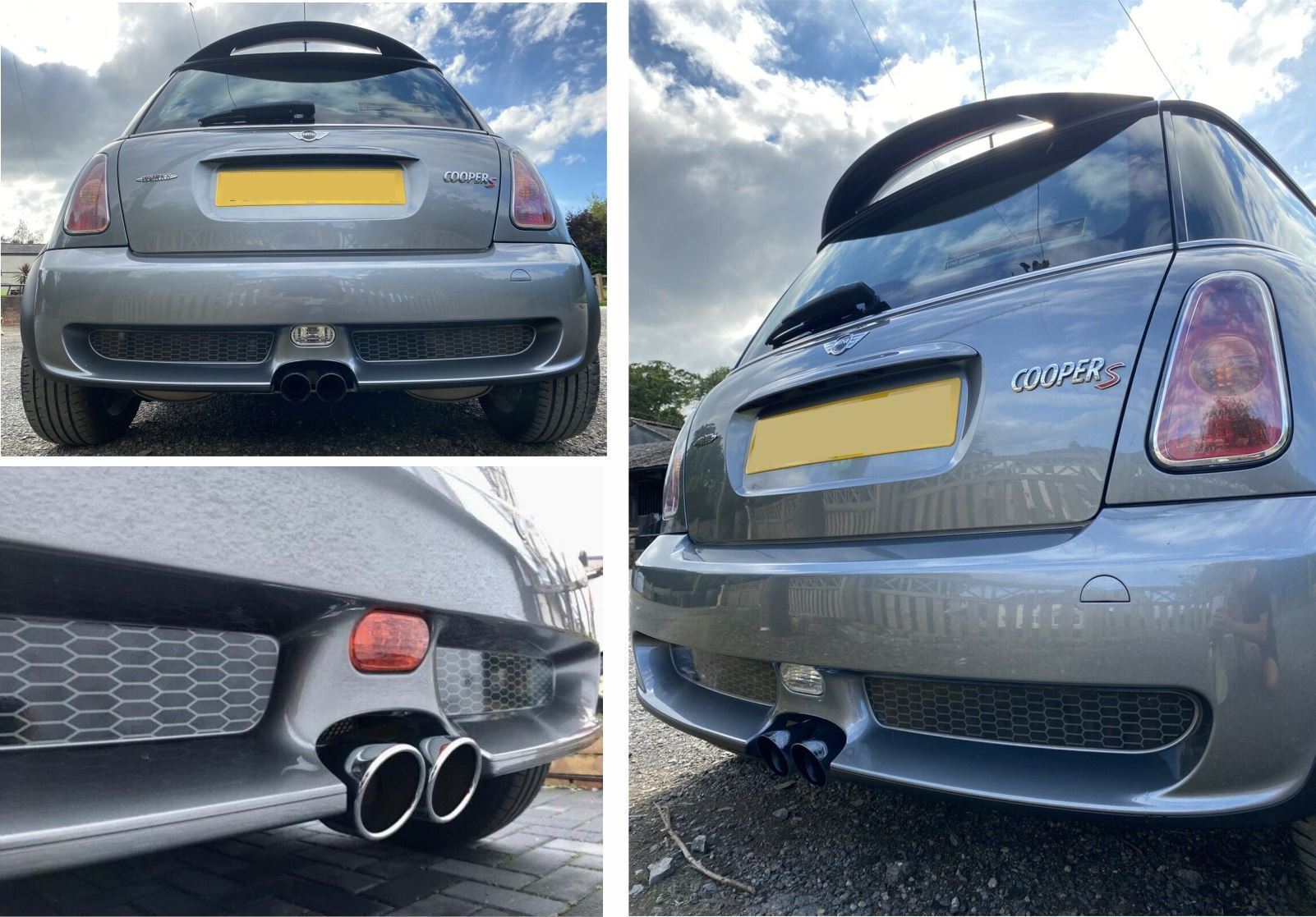 Zen Graphics - Mini R52 / R53 Cooper S / JCW Aero rear Bumper Grill ...