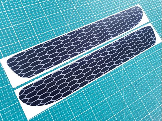 Zen Graphics - Mini R52 / R53 Cooper S / JCW Aero rear Bumper Grill ...