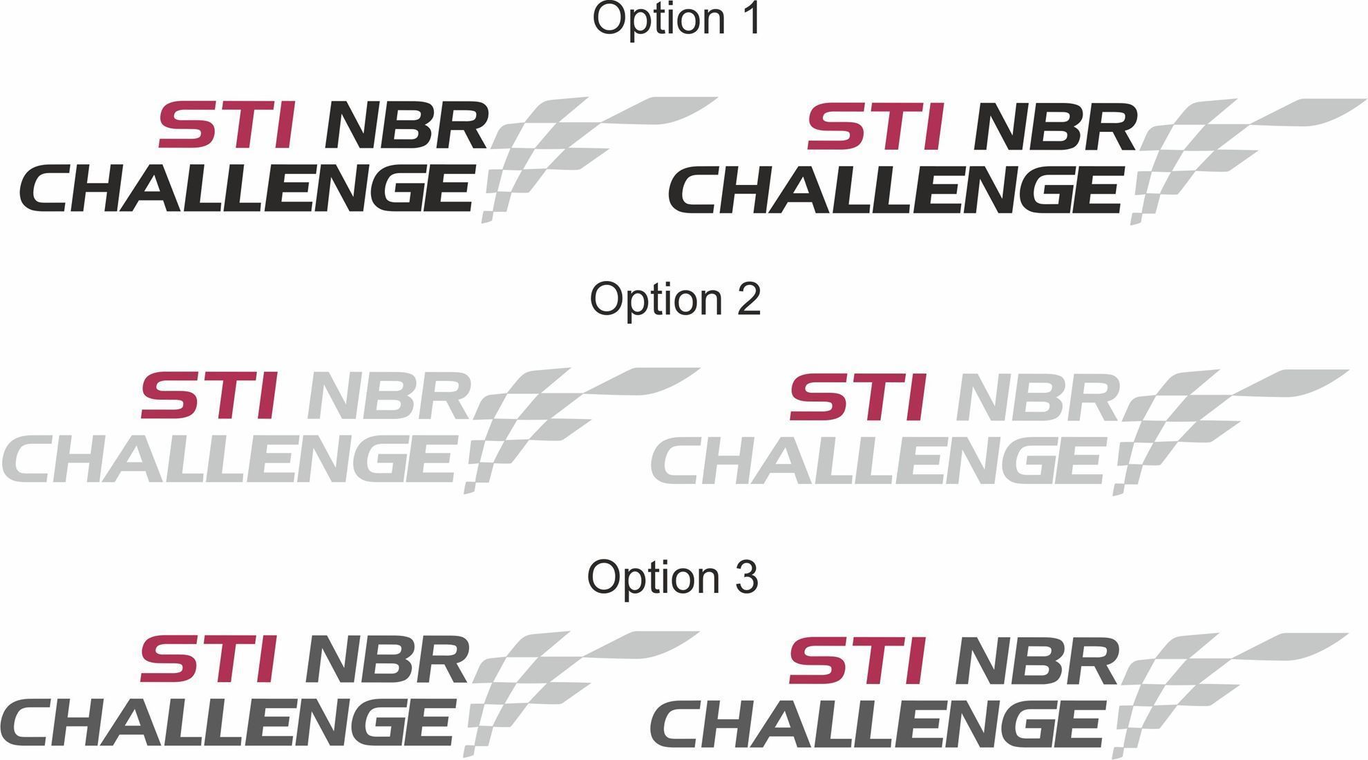Zen Graphics - STI NBR Challenge Decals / Stickers