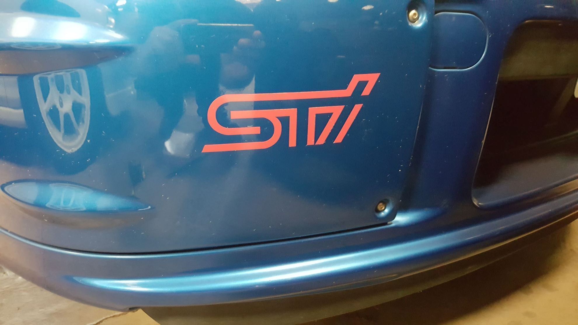 Zen Graphics - Impreza STi Spec C Bug Eye Fog cover Decals / Stickers