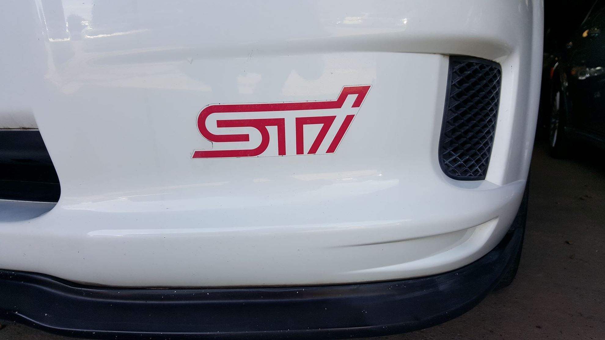 Zen Graphics - Forester STi replacement Fog lamp cover Decals / Stickers