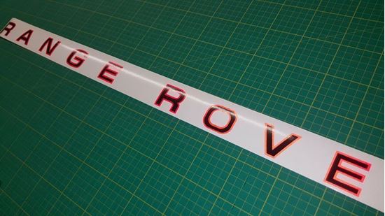 Zen Graphics - Range Rover Classic REFLECTIVE rear or Bonnet ...