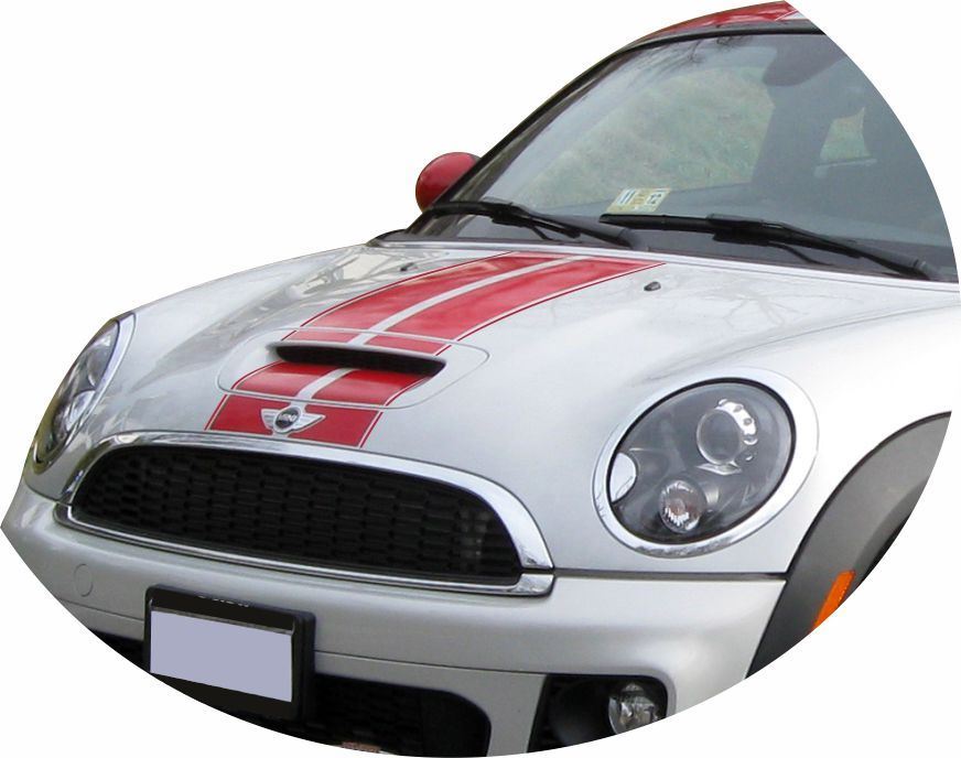 Zen Graphics - Mini R58 Cooper S / JCW Coupe over the top Stripes ...