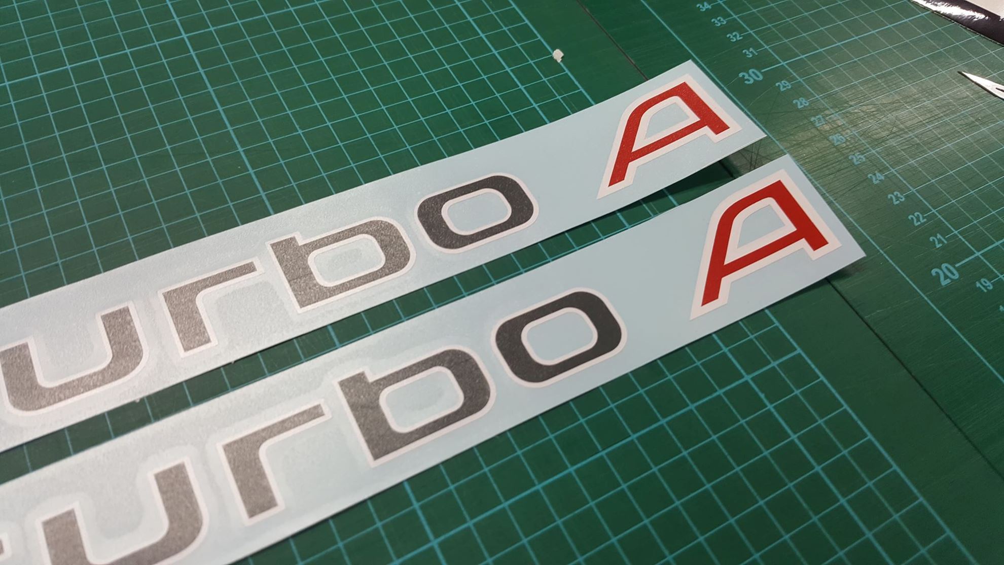 Zen Graphics - MK3 3.0 GT Turbo A replacement side Decals / Stickers