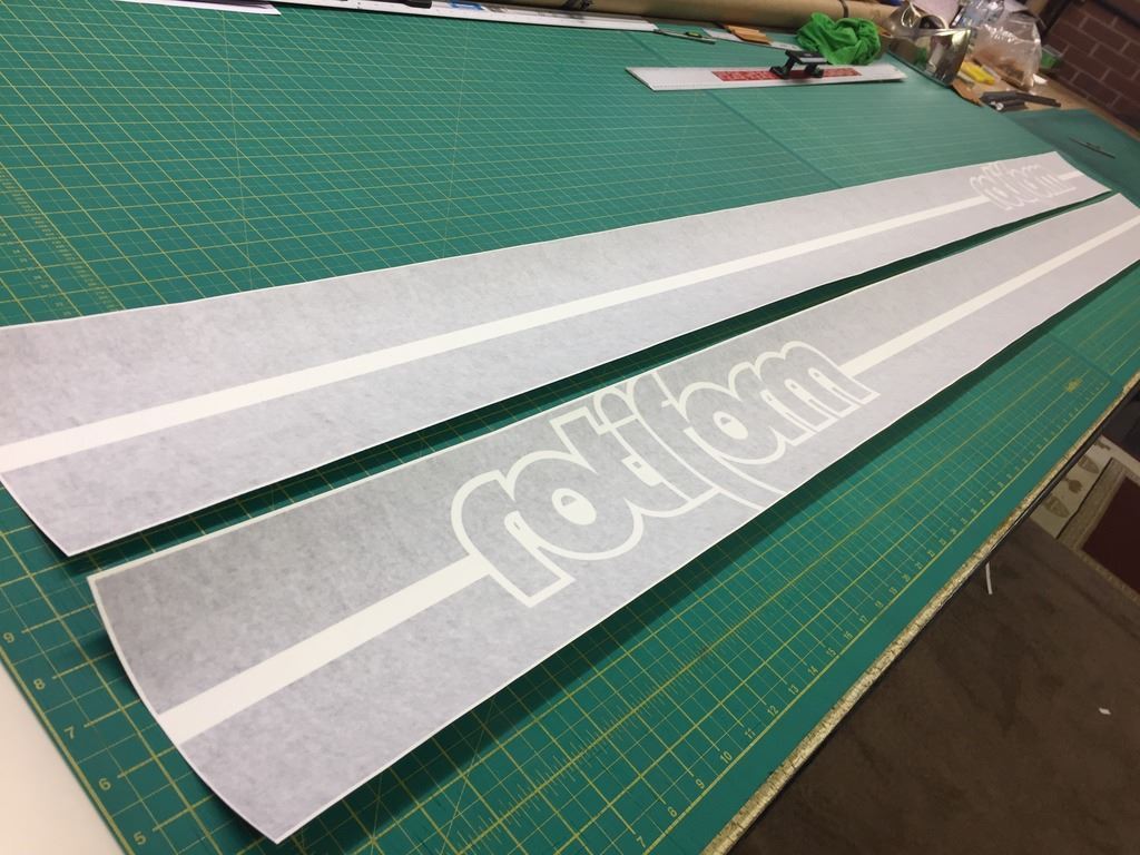 Zen Graphics - VW T5 / T6 Rotiform side Stripes / Stickers