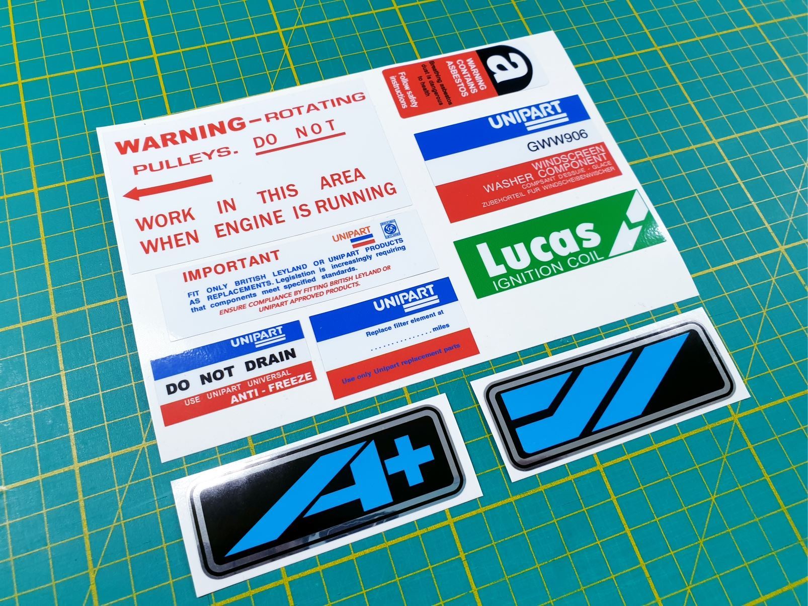 Zen Graphics - Austin Mini Metro, City Mayfair HL HLS HLE 1.0 1.3 ...