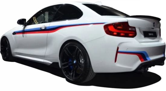 Zen Graphics - BMW M2 F87 M Performance Stripes / Stickers