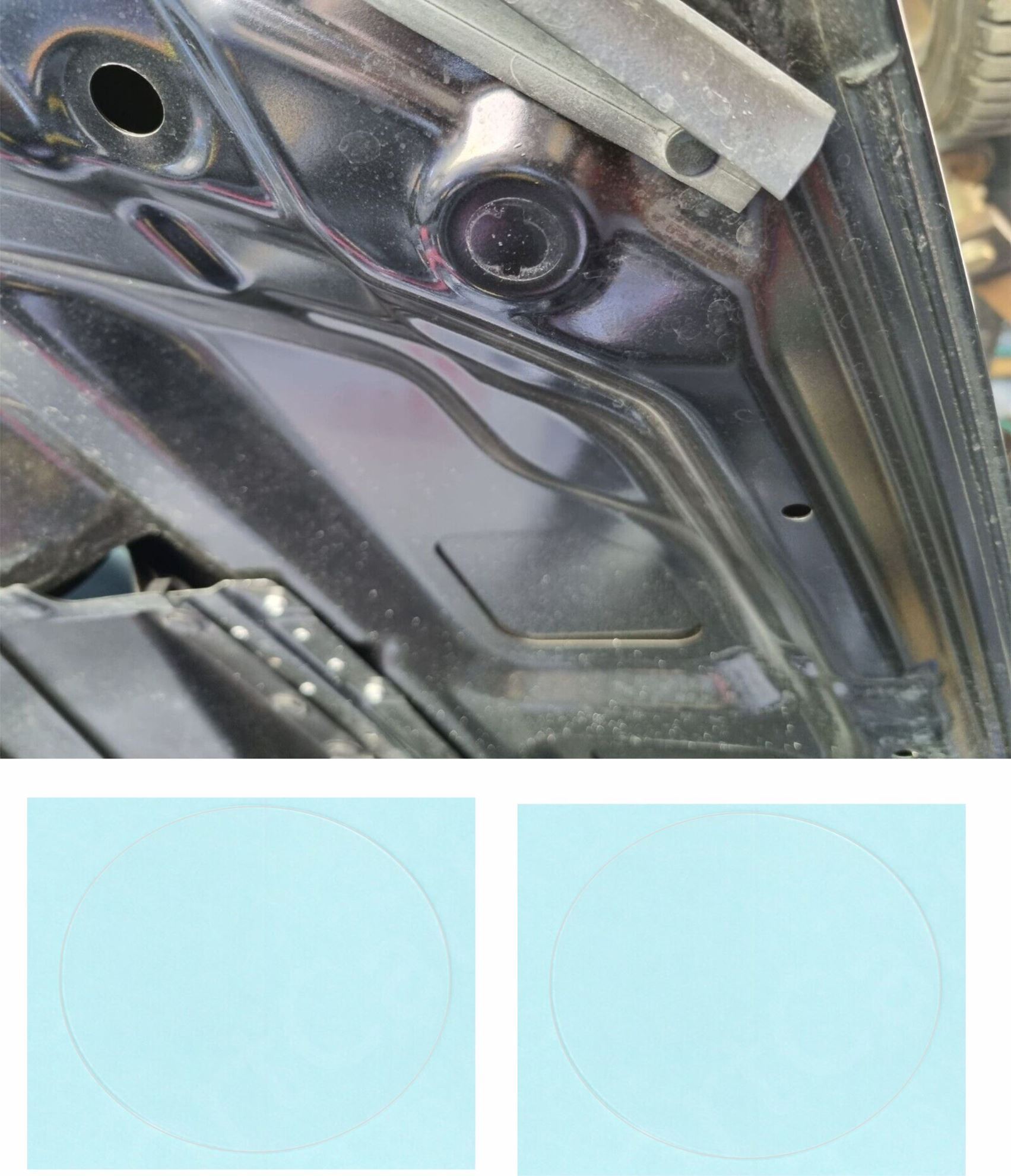 Zen Graphics - Impreza Bonnet, Boot Buffer clear Protector Stickers