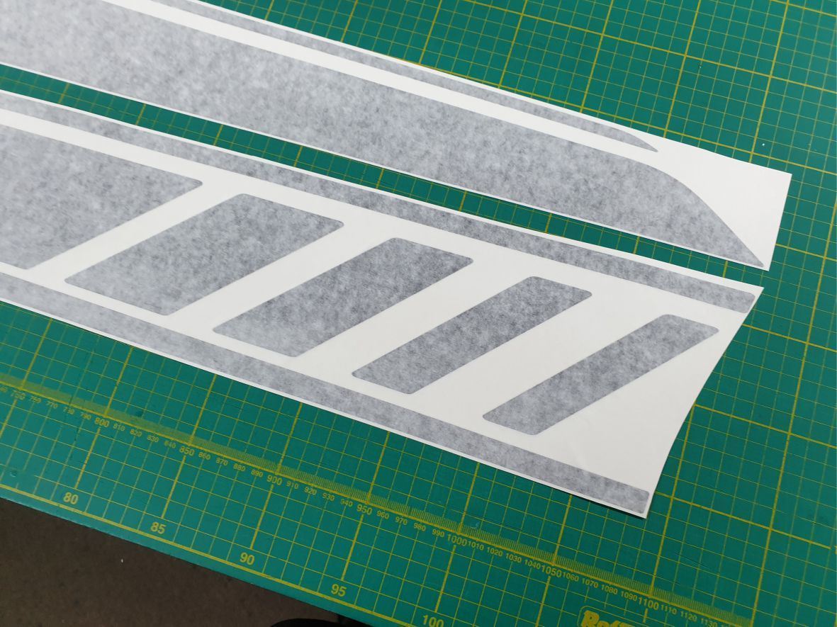 Zen Graphics - Mercedes A45 S / A35 side Stripes / Stickers
