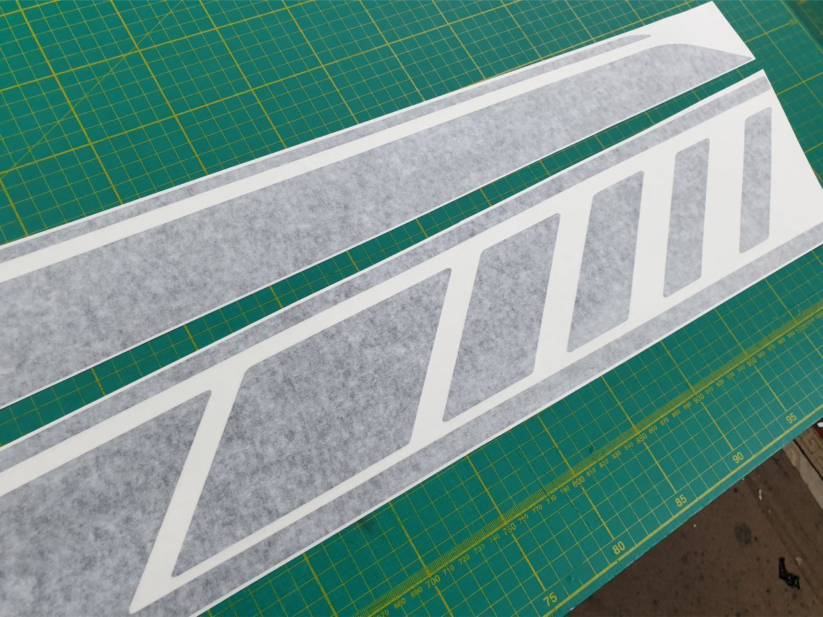 Zen Graphics - Mercedes A45 S / A35 side Stripes / Stickers