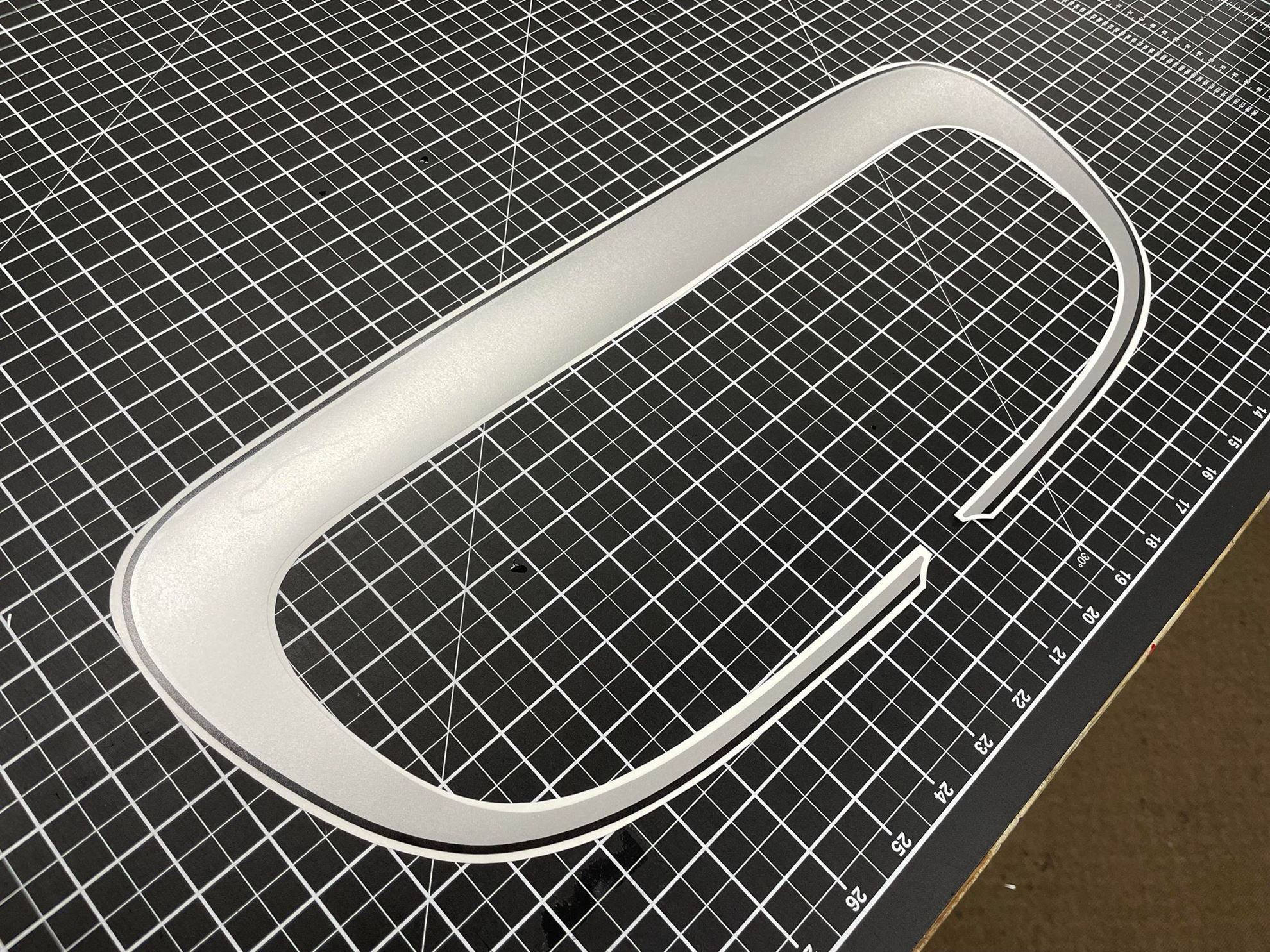 Zen Graphics - Mini R52 / R53 GP / Cooper S Bonnet Scoop Surround Decal ...