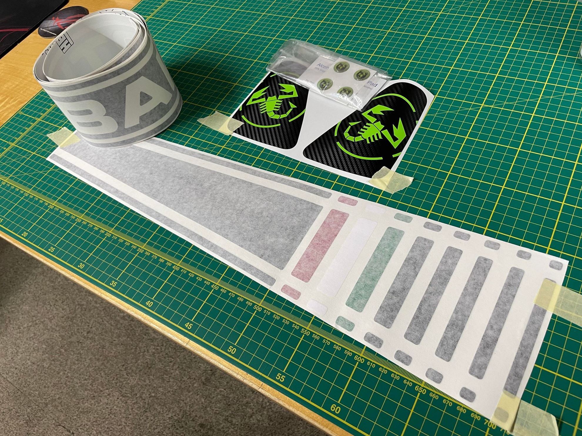 Zen Graphics - Fiat 500 / 595 / Abarth Custom Kit - 1 Available!