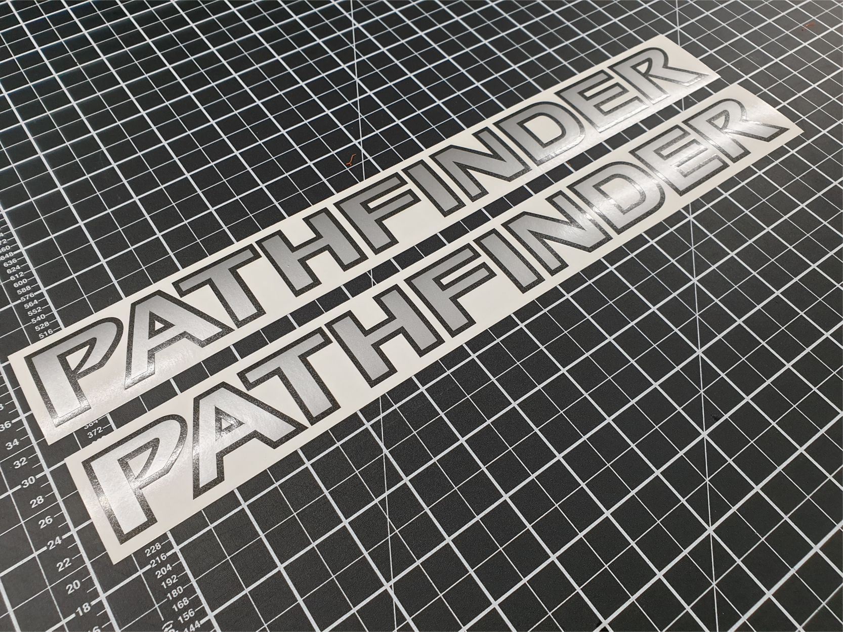 Zen Graphics - Nissan Pathfinder replacement Roof Bar Decals / Stickers