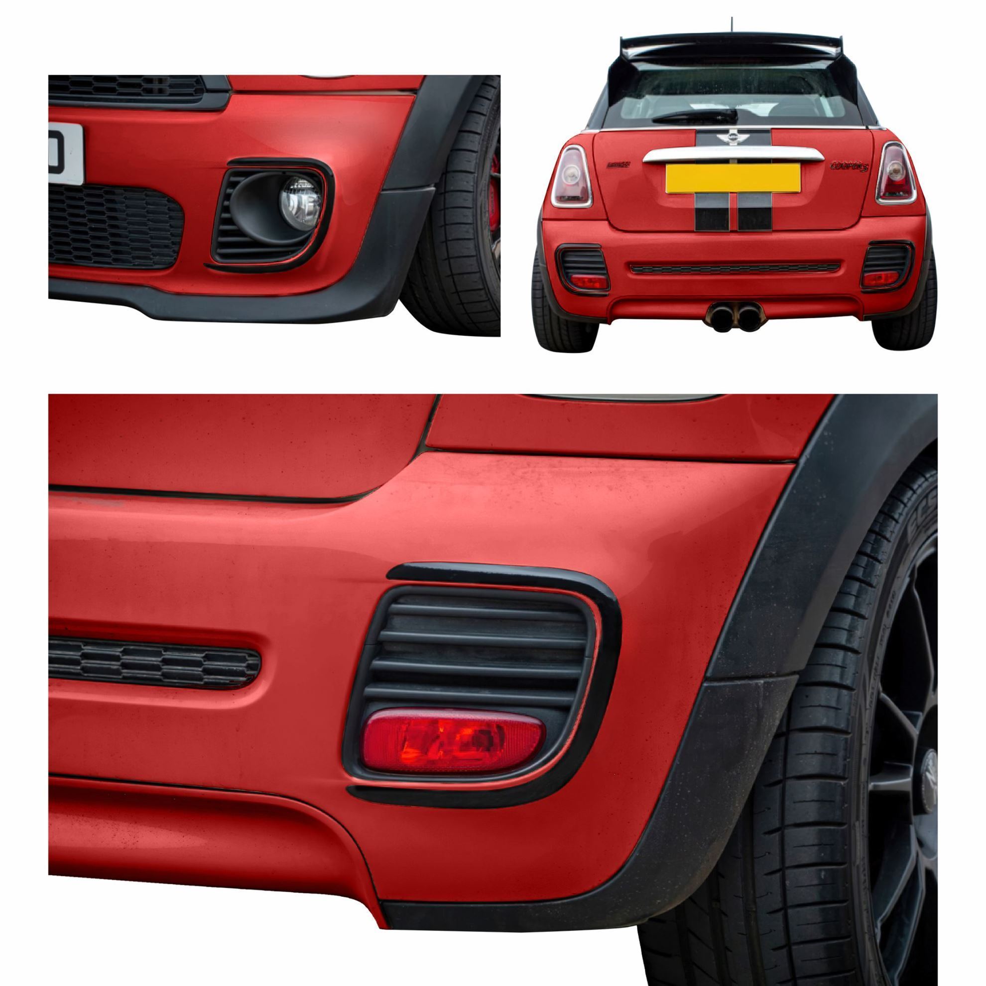 Zen Graphics - Mini R56 GP / JCW / Cooper S front & rear Bumper Vinyl ...