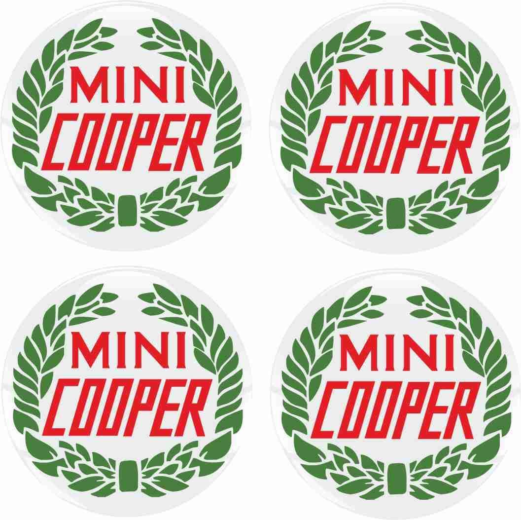 Zen Graphics - Mini Cooper replacement Wheel centre Gel Badges
