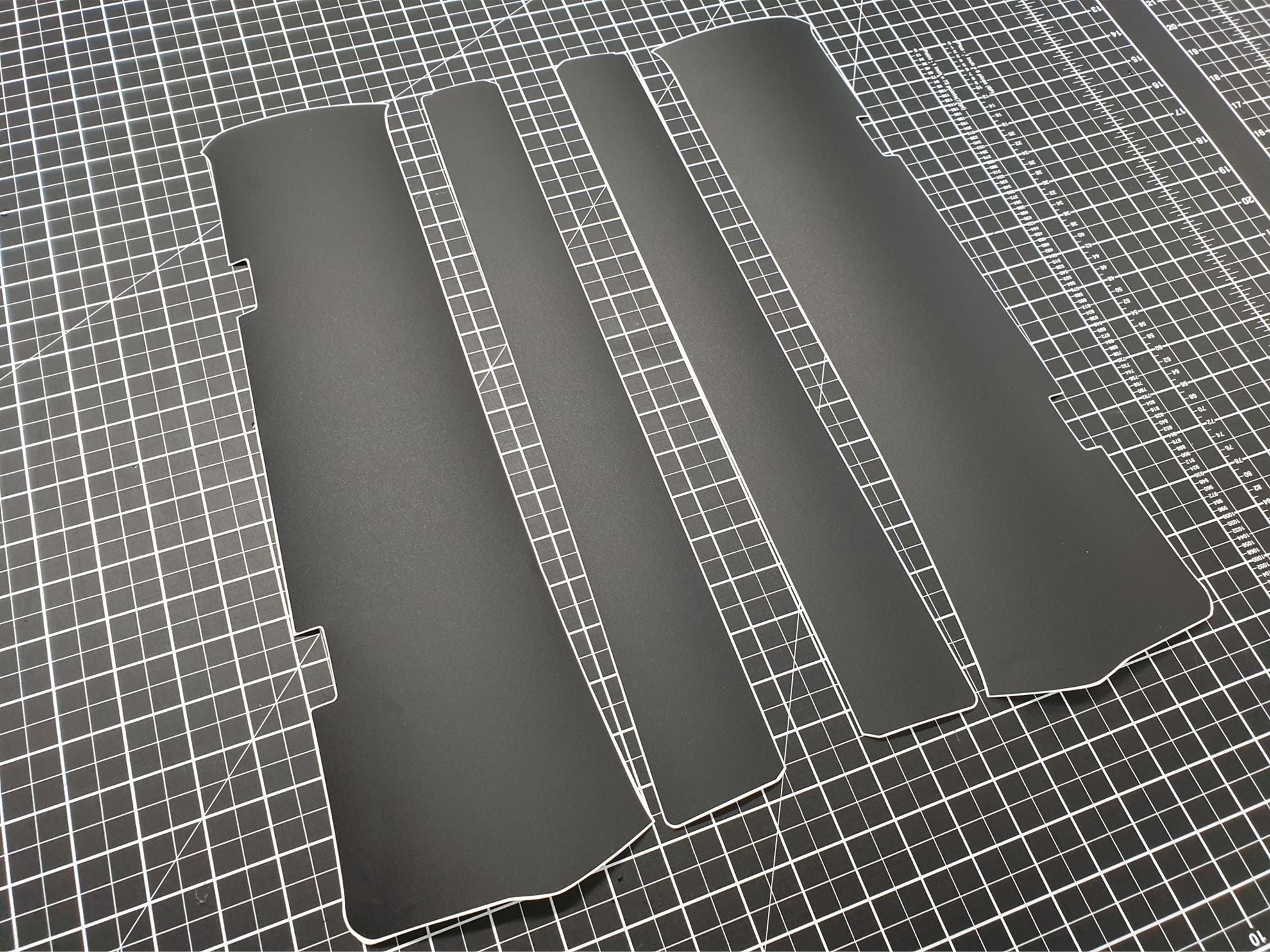 Zen Graphics - Fiat Uno Turbo B Pillar textured protection Vinyl / stickers