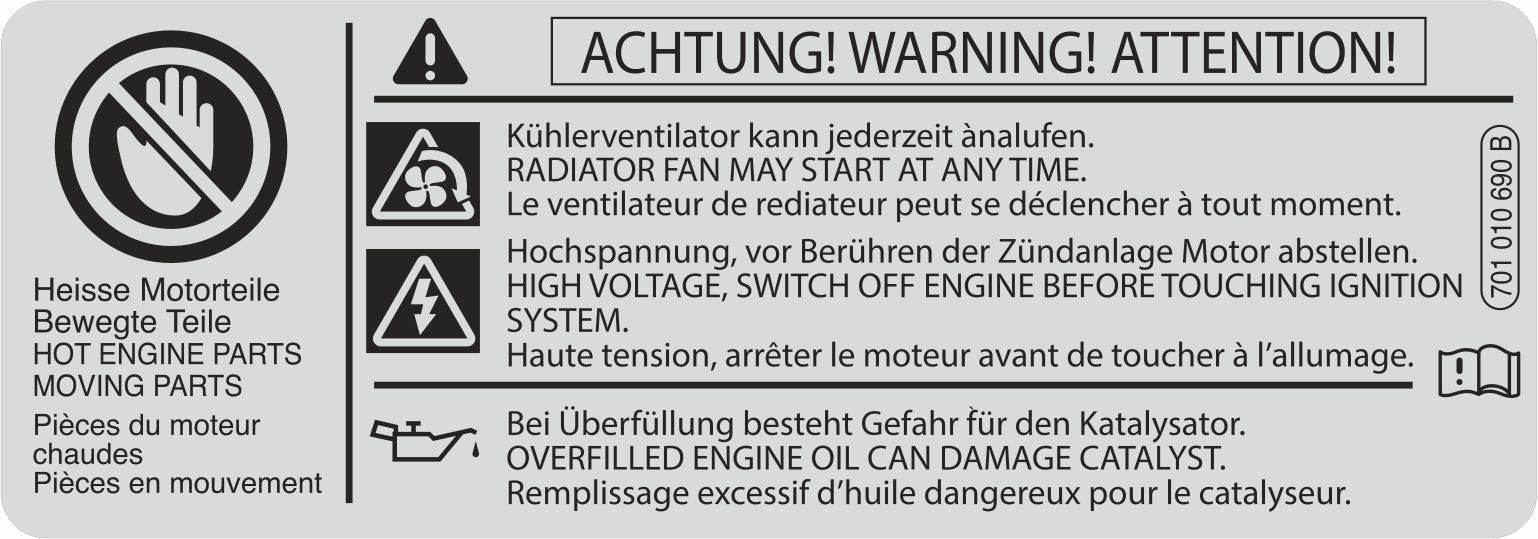 Zen Graphics - VAG Overfilled Engine Oil Can Damage Catalyst ...