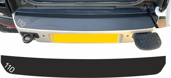 Zen Graphics - Defender 110 rear Bumper textured Bumper Protection ...