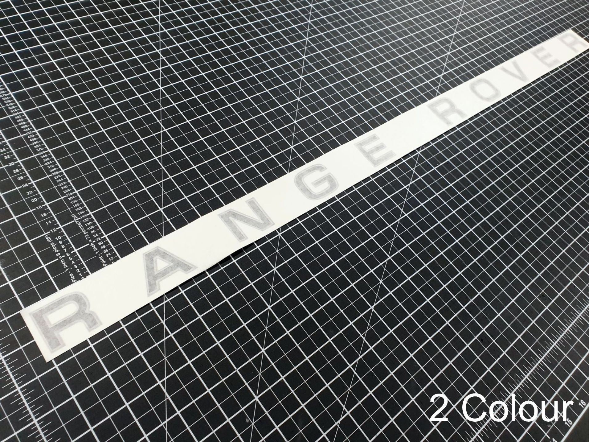 Zen Graphics - Range Rover Classic rear or bonnet Decal / Sticker