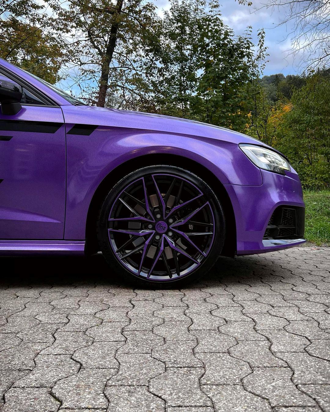 Zen Graphics - Byzantine Violet Glitter- HX20VBYB 1520mm