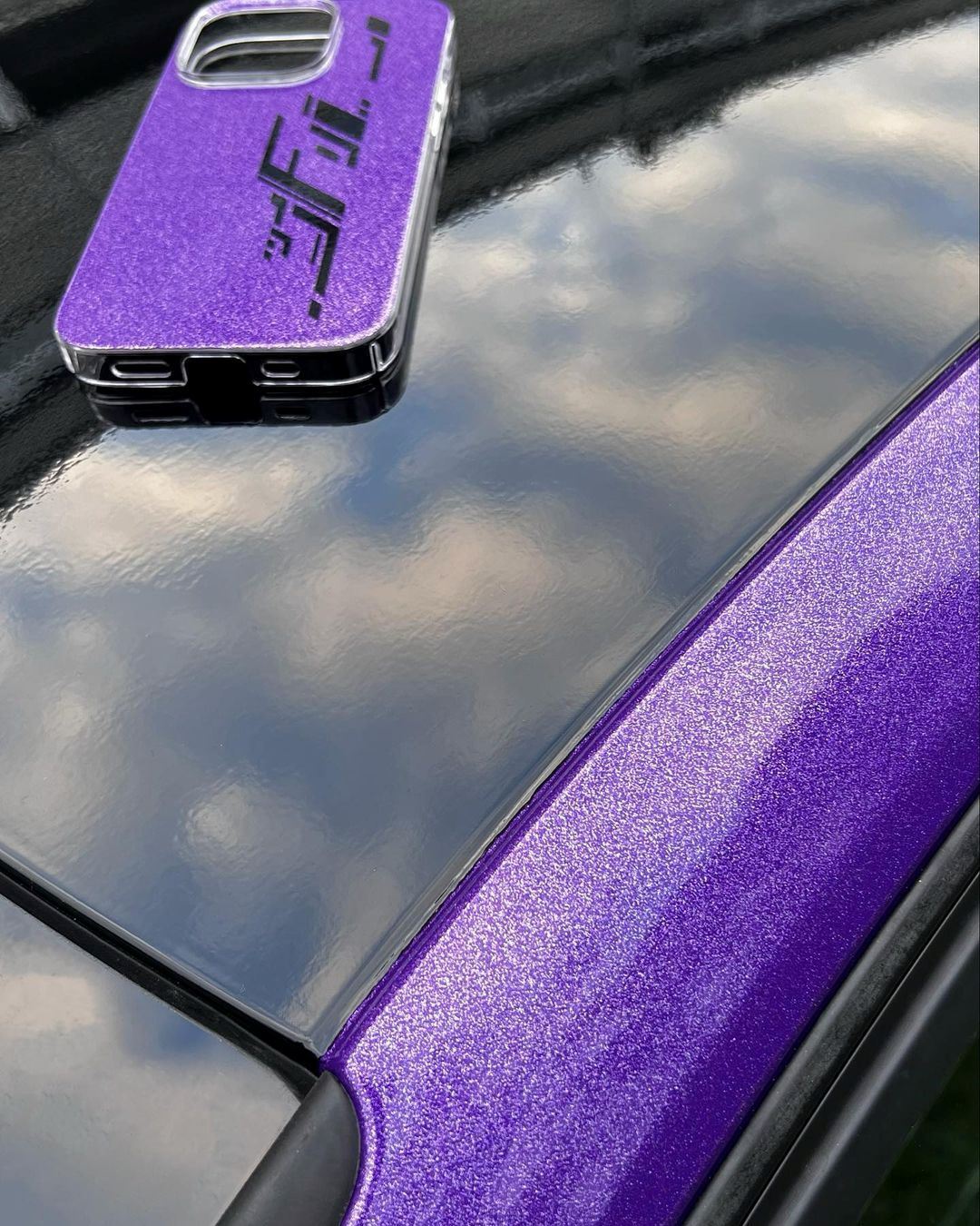 Zen Graphics - Byzantine Violet Glitter- HX20VBYB 1520mm