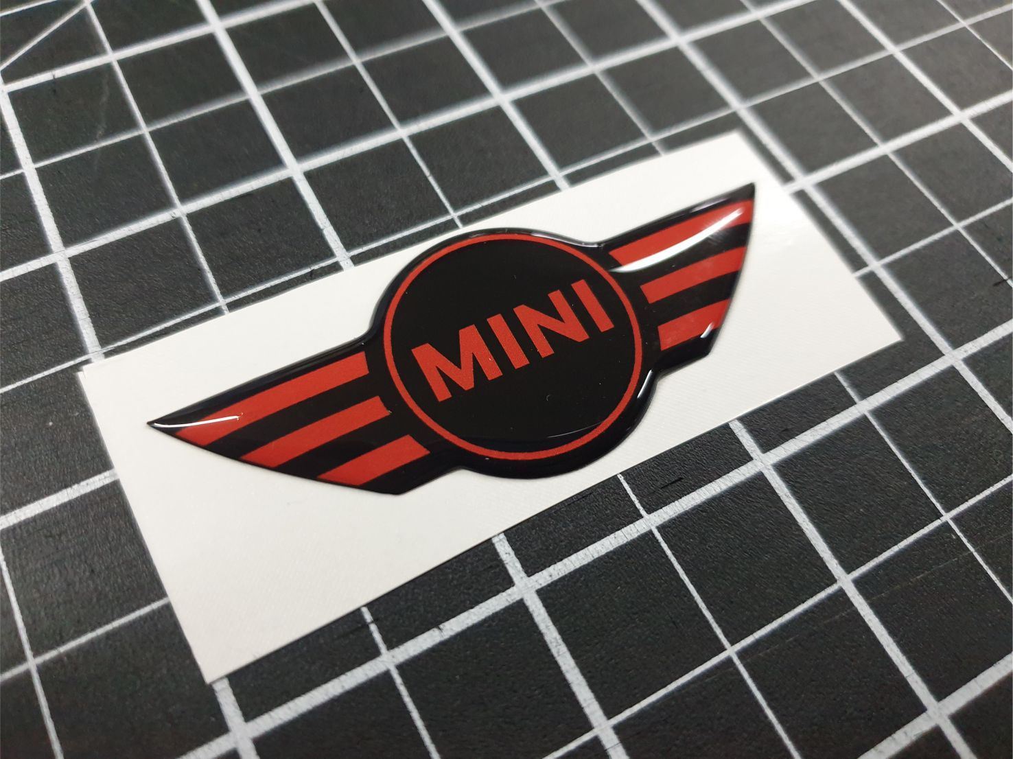 Zen Graphics - Mini Steering Wheel Centre Gel Badge