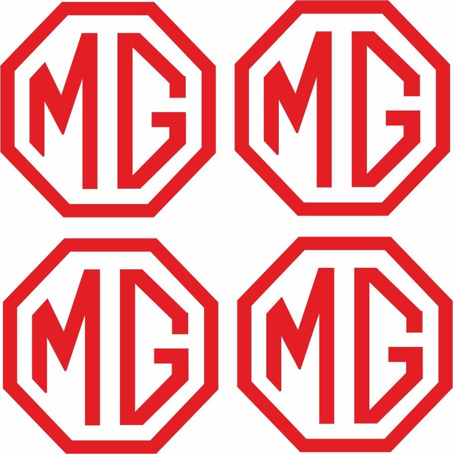 Zen Graphics - MG replacement wheel Centre Cap Decals / Sticker