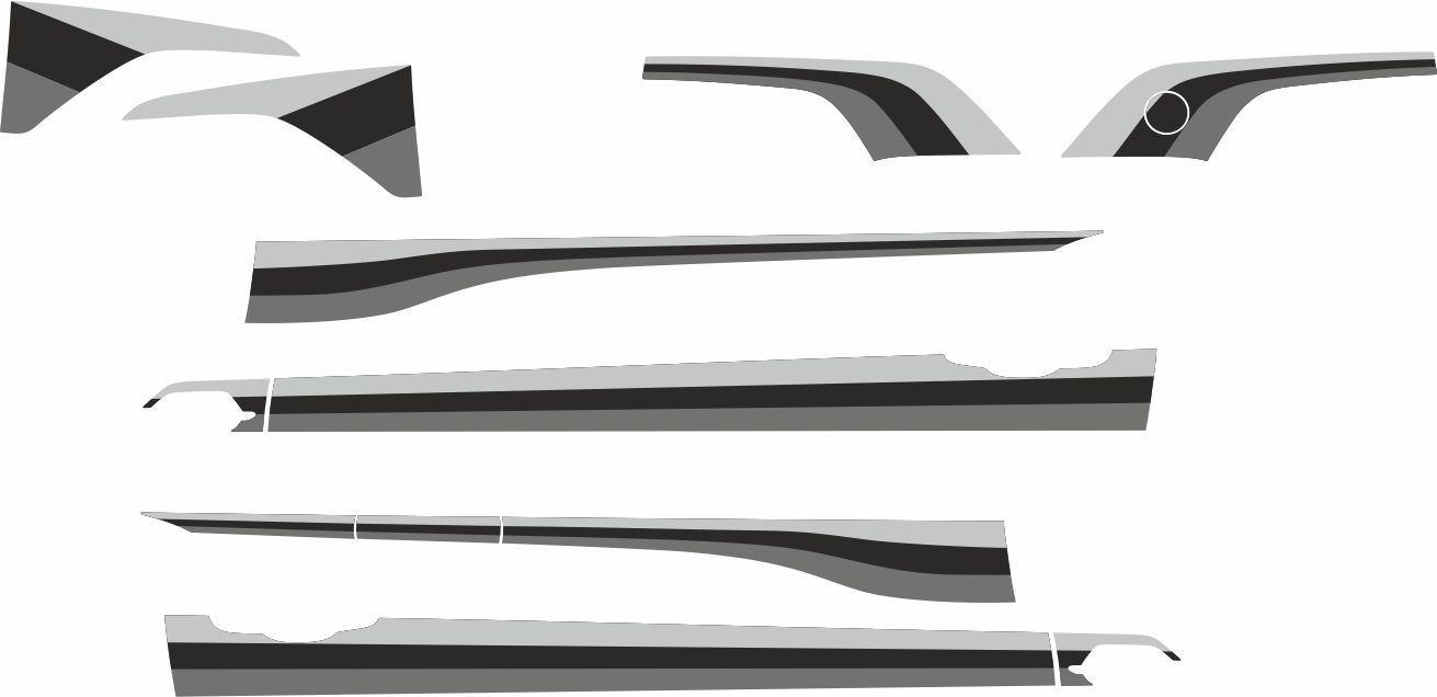 Zen Graphics - BMW M2 F87 M Performance Stripes / Stickers