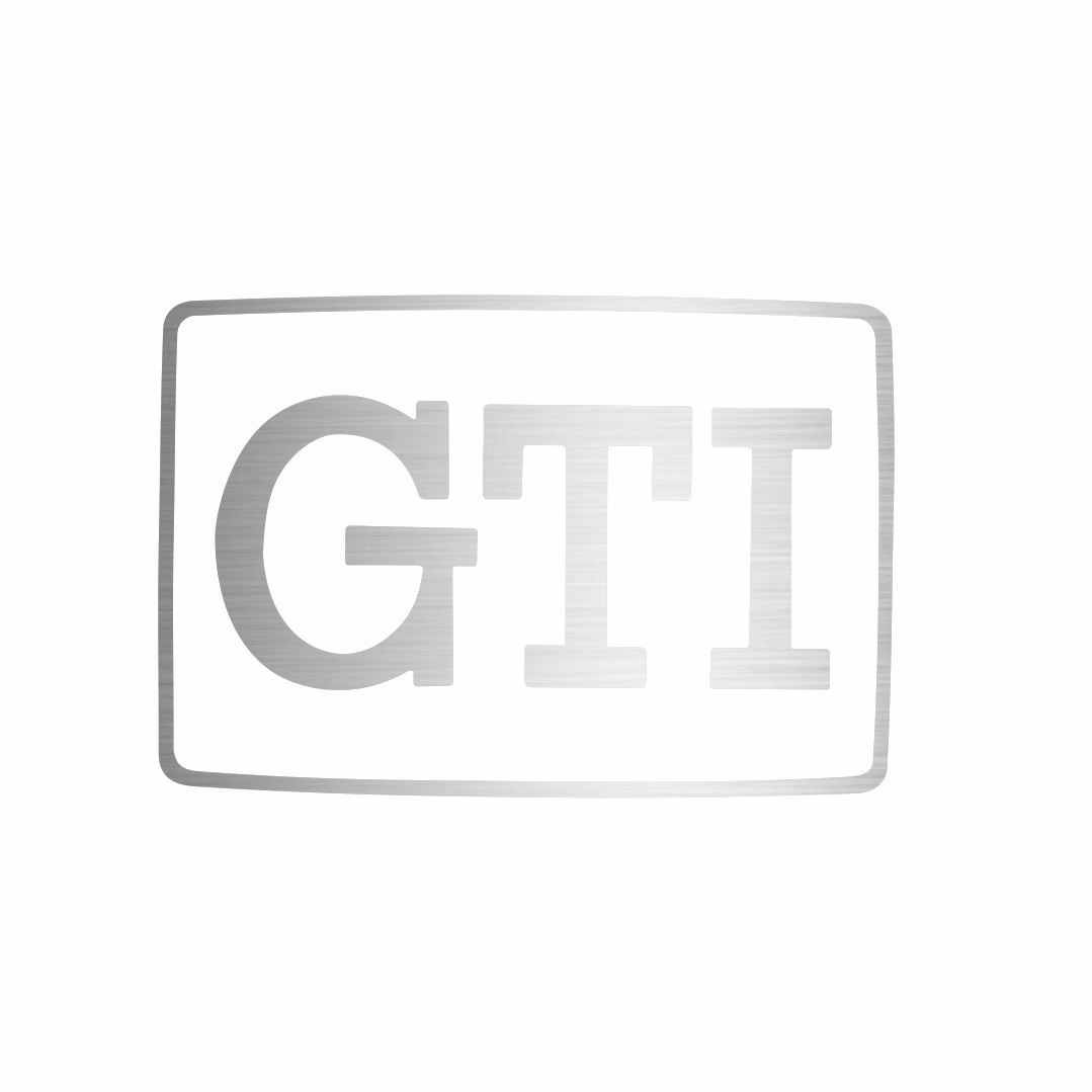 Zen Graphics - Golf / Jetta MK2 GTI side Badge restoration overlay ...