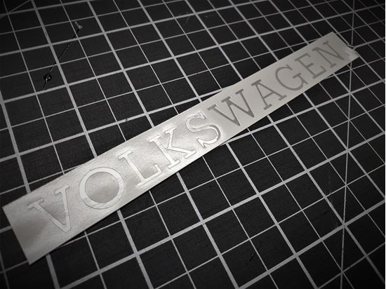 Zen Graphics - MK1 Golf / Jetta / Scirocco / Polo rear Badge ...