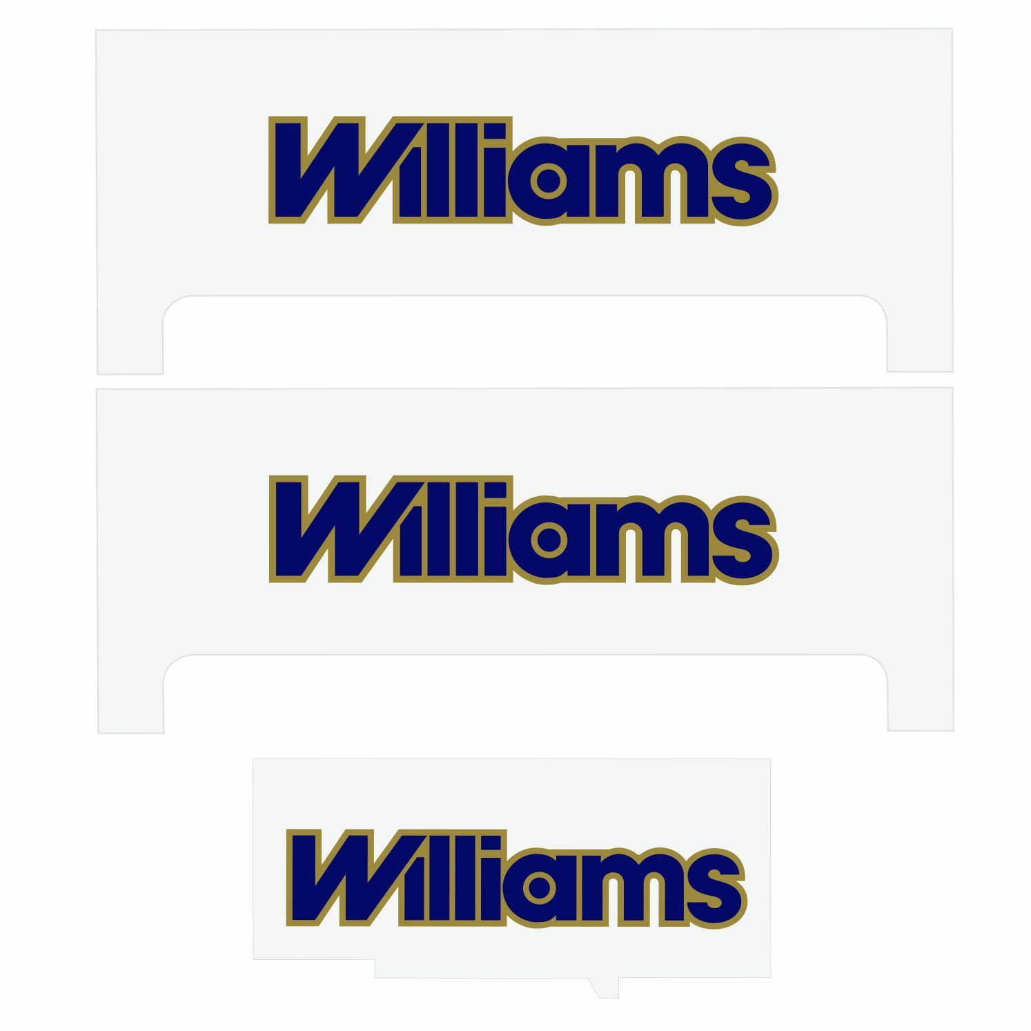 Zen Graphics - Renault Clio Williams replacement Decals / Stickers