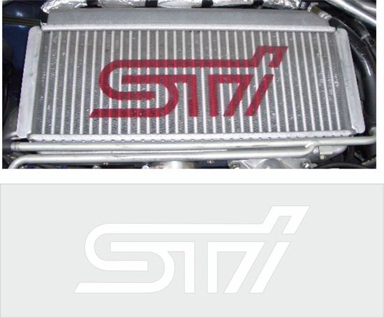 Zen Graphics - Impreza Top Mount Intercooler Paint Stencil Vinyl
